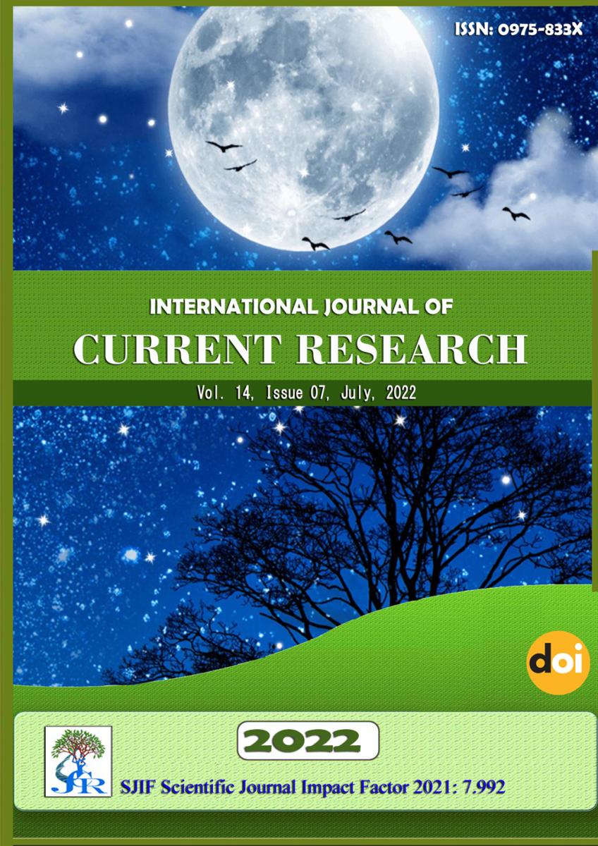 WELCOME TO IJCR | International Journal of Current Research